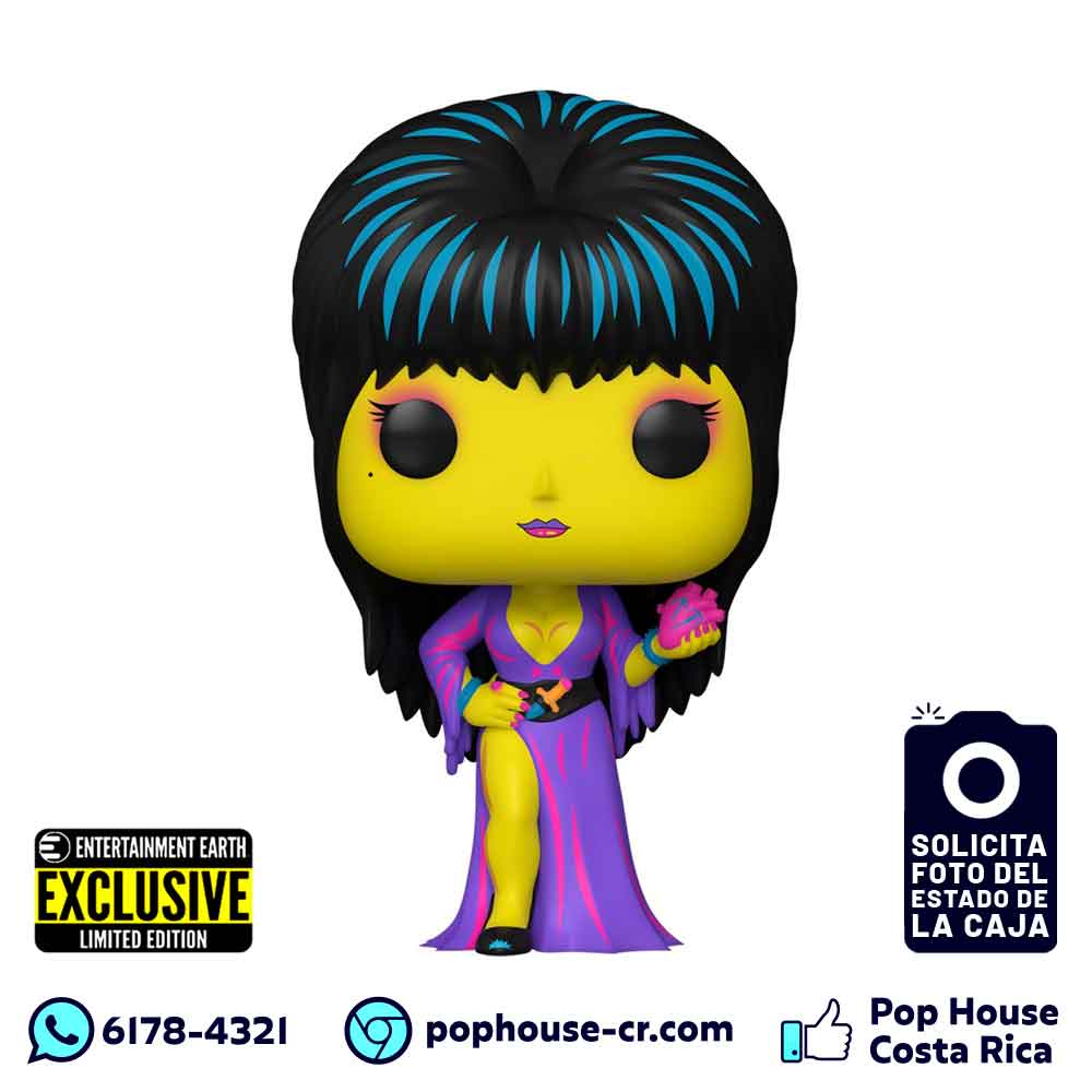 Elvira 68 Black Light 68 (Entertainment Earth Exclusive - Películas ...